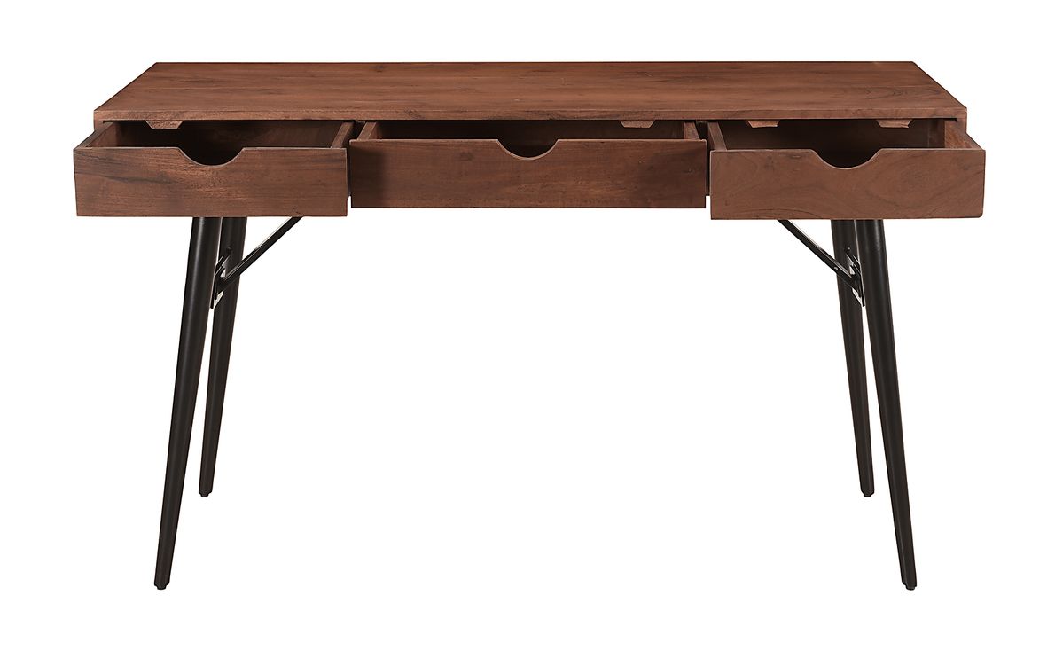 Theleran Brown Writing Desk - Rooms To Go