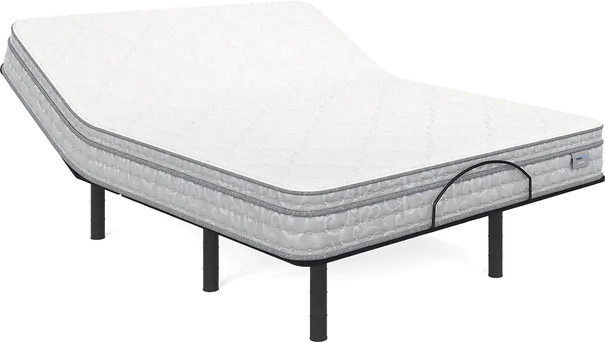 Therapedic Aurora Queen Adjustable Mattress Set | Rooms to Go