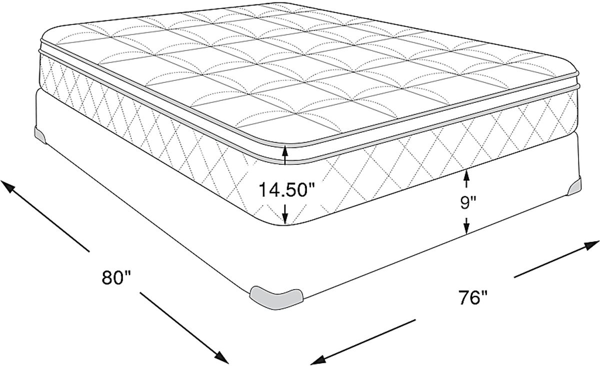 Mystic King High Profile Mattress Set | Rooms to Go