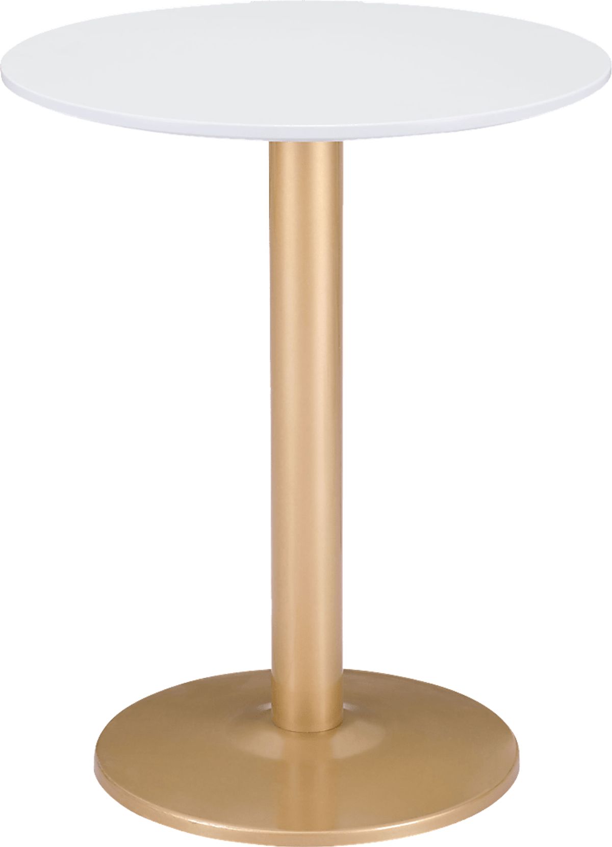 Thisbe Gold Colors,Metal Bistro Table | Rooms to Go