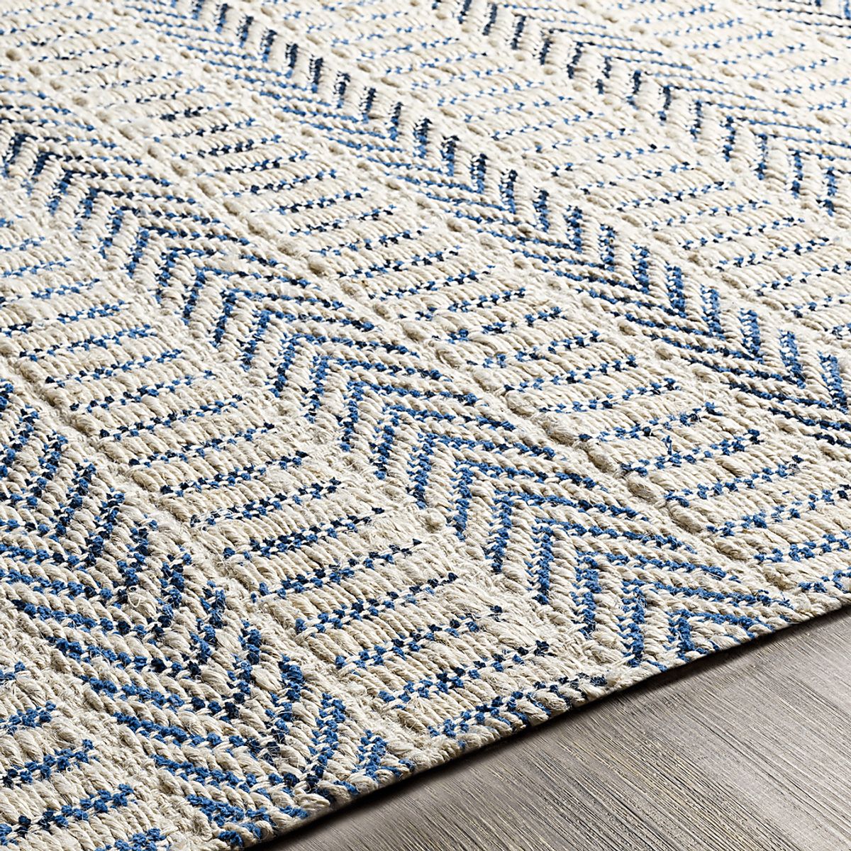 Thorpshire Blue,Gray,Ivory Beige,Blue,Gray Rug | Rooms to Go