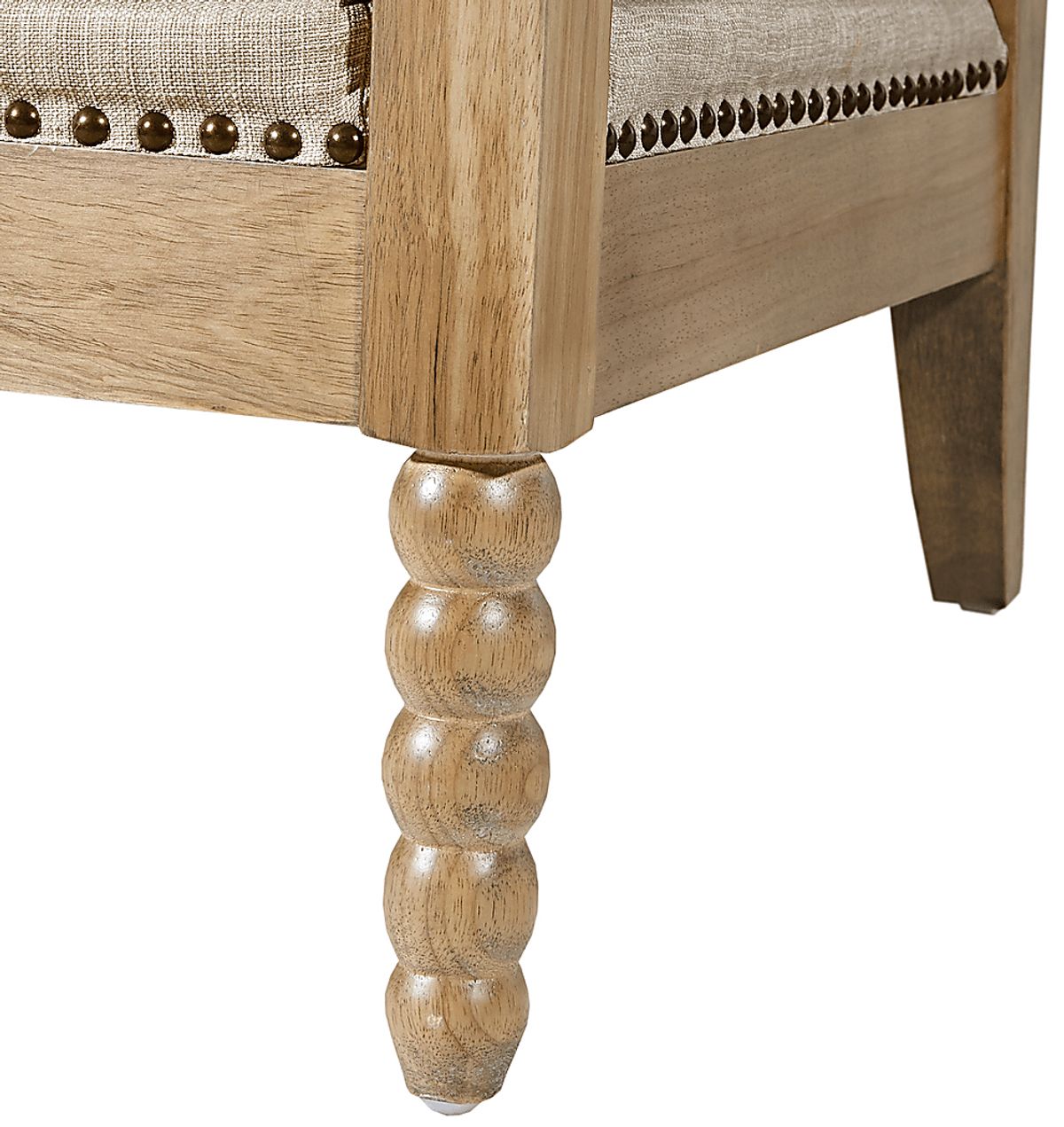 Tillary Taupe Beige Polyester Fabric Accent Chair | Rooms to Go