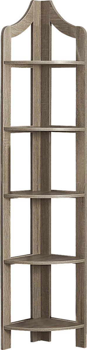 Tinita Taupe Colors,Light Wood Bookcase - Rooms To Go