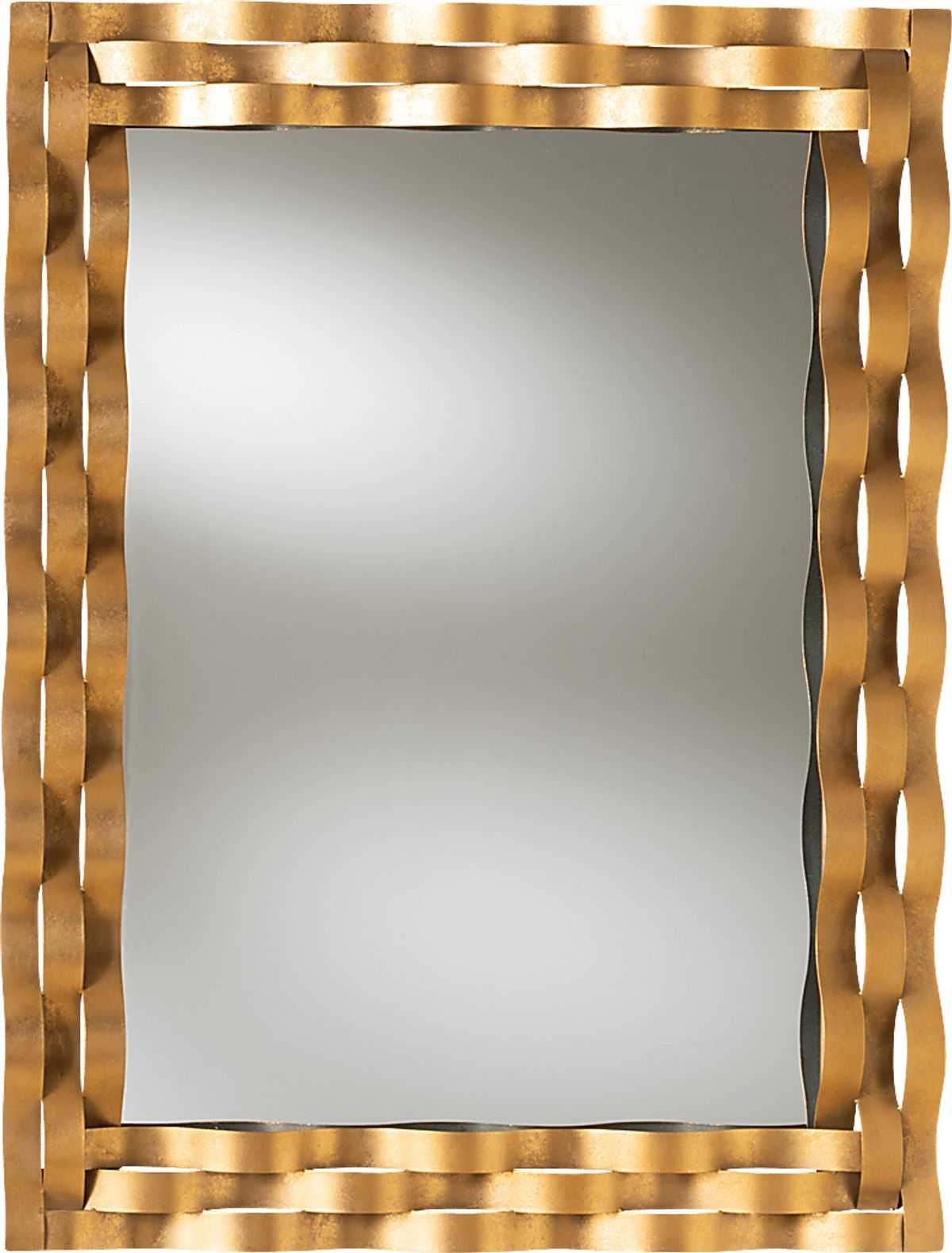 Tira Gold Colors,Metal Mirror | Rooms to Go