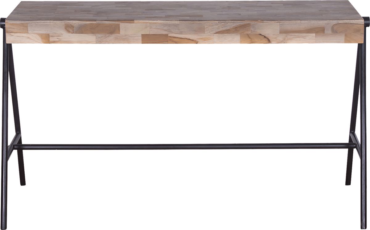 Tiverton Natural Light Wood Console Table | Rooms to Go