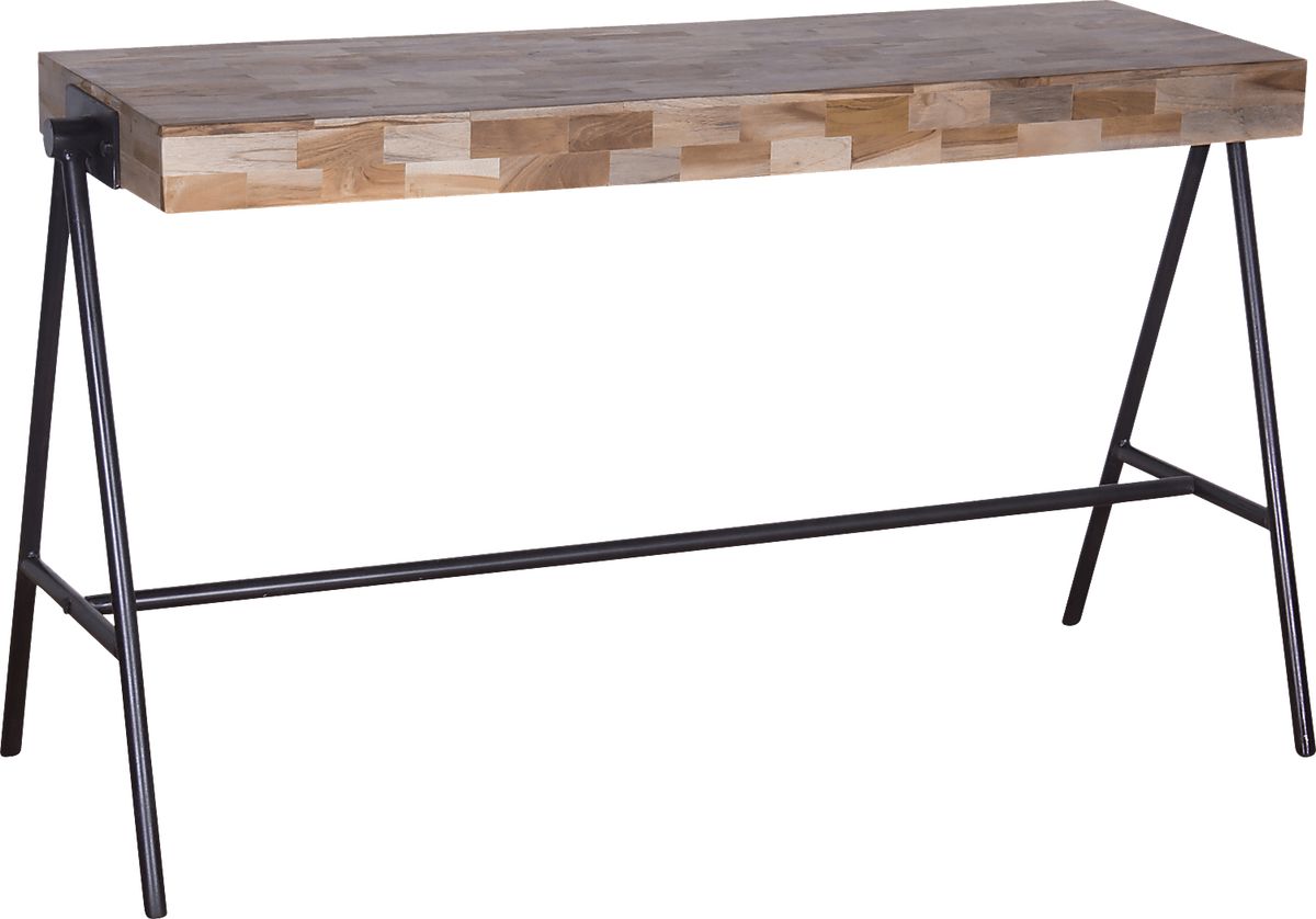 Tiverton Natural Light Wood Console Table | Rooms to Go