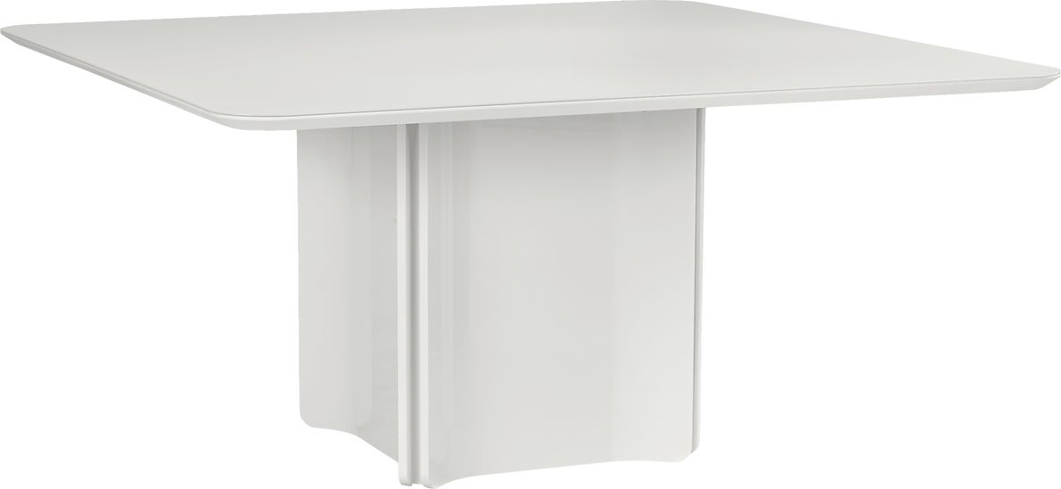 Tobian White Colors,White Square Dining Table - Rooms To Go