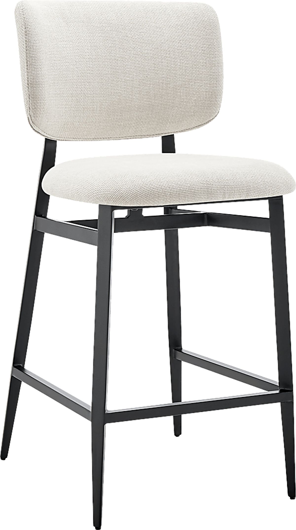 Toomerville Beige Nylon,Polyester Fabric Counter Stool | Rooms to Go