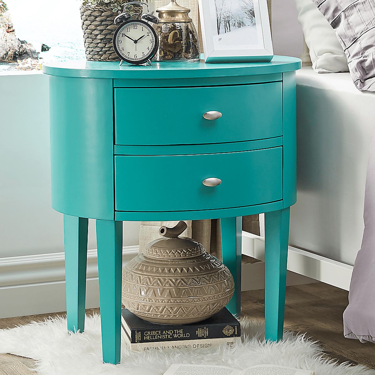 Torey Seafoam Colors Accent Table | Rooms to Go