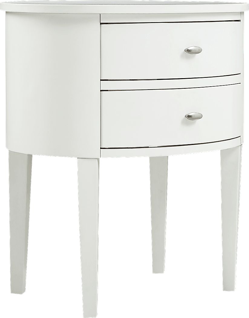 Torey White Colors,White Accent Table | Rooms to Go