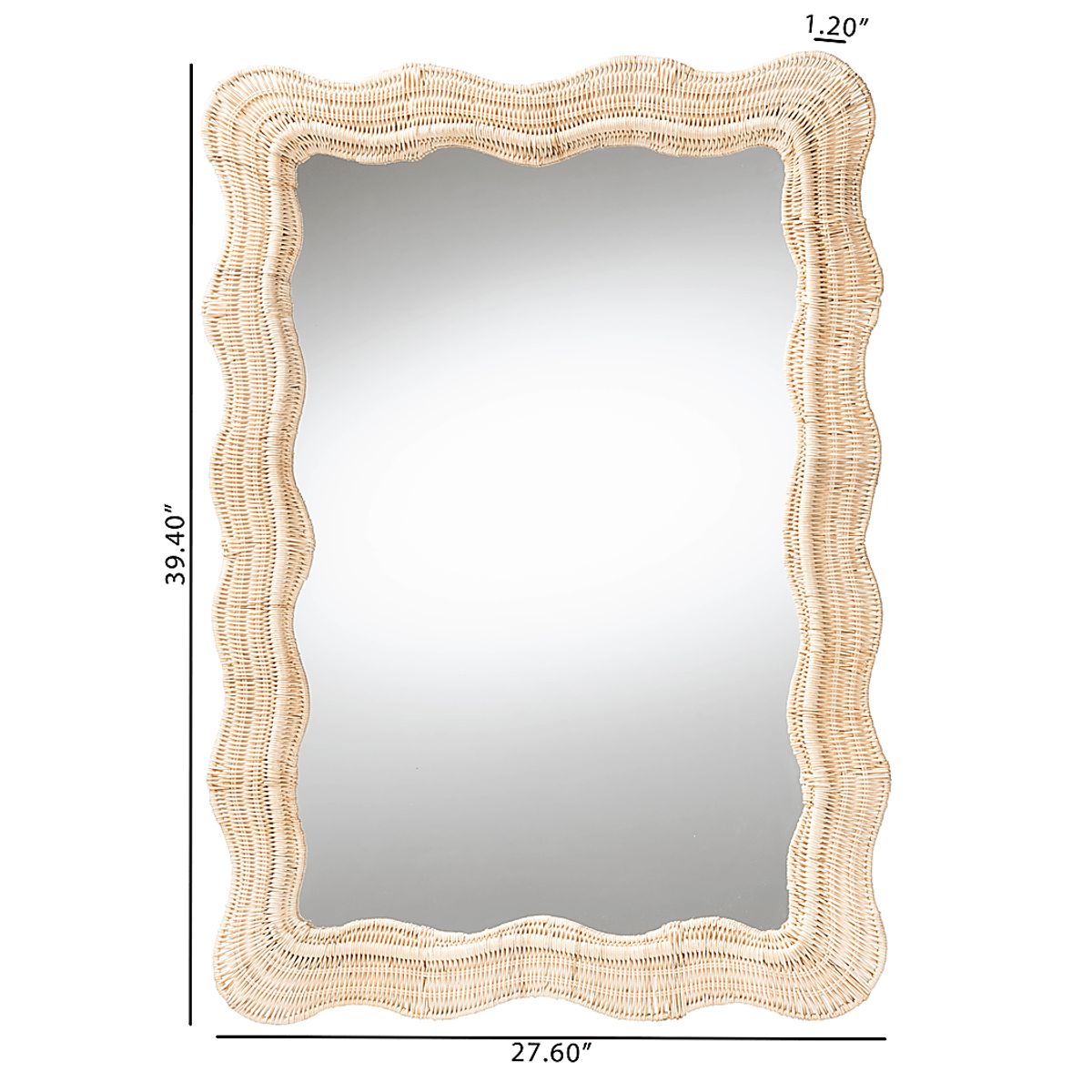 Towery Natural Beige,White Mirror | Rooms to Go