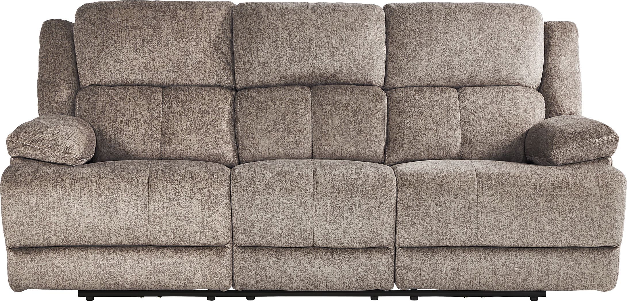 Townsend Brown Polyester Fabric Power Reclining Sofa | Rooms to Go