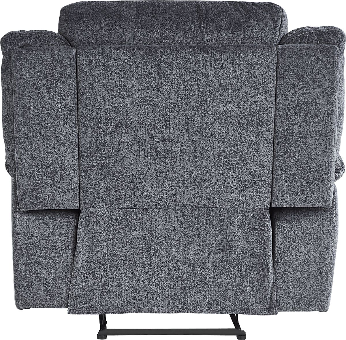 Townsend 3 Pc Gray Woven Non-Power Reclining Living Room Set With ...