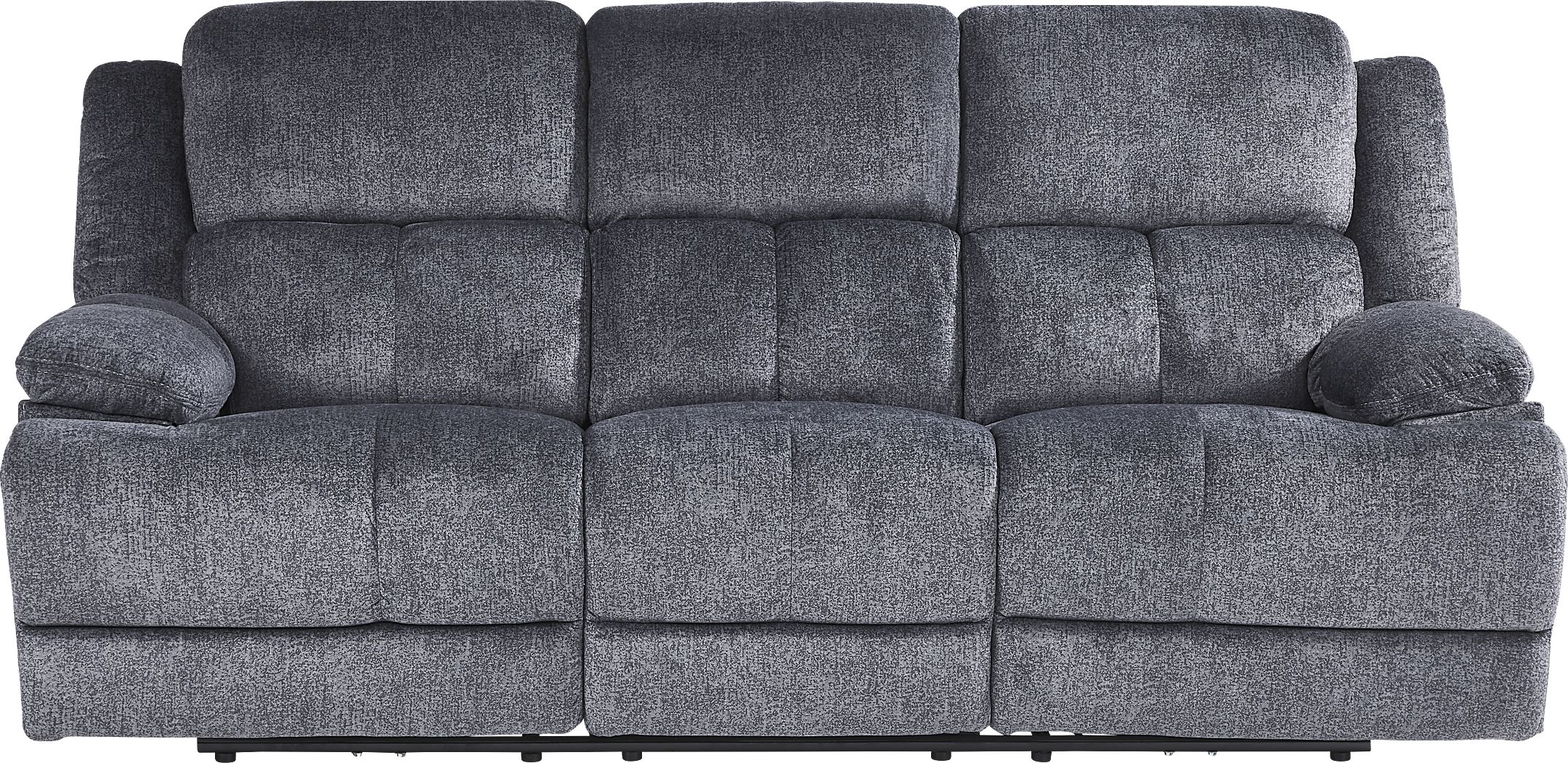 Townsend Gray Polyester Fabric Power Reclining Sofa | Rooms to Go