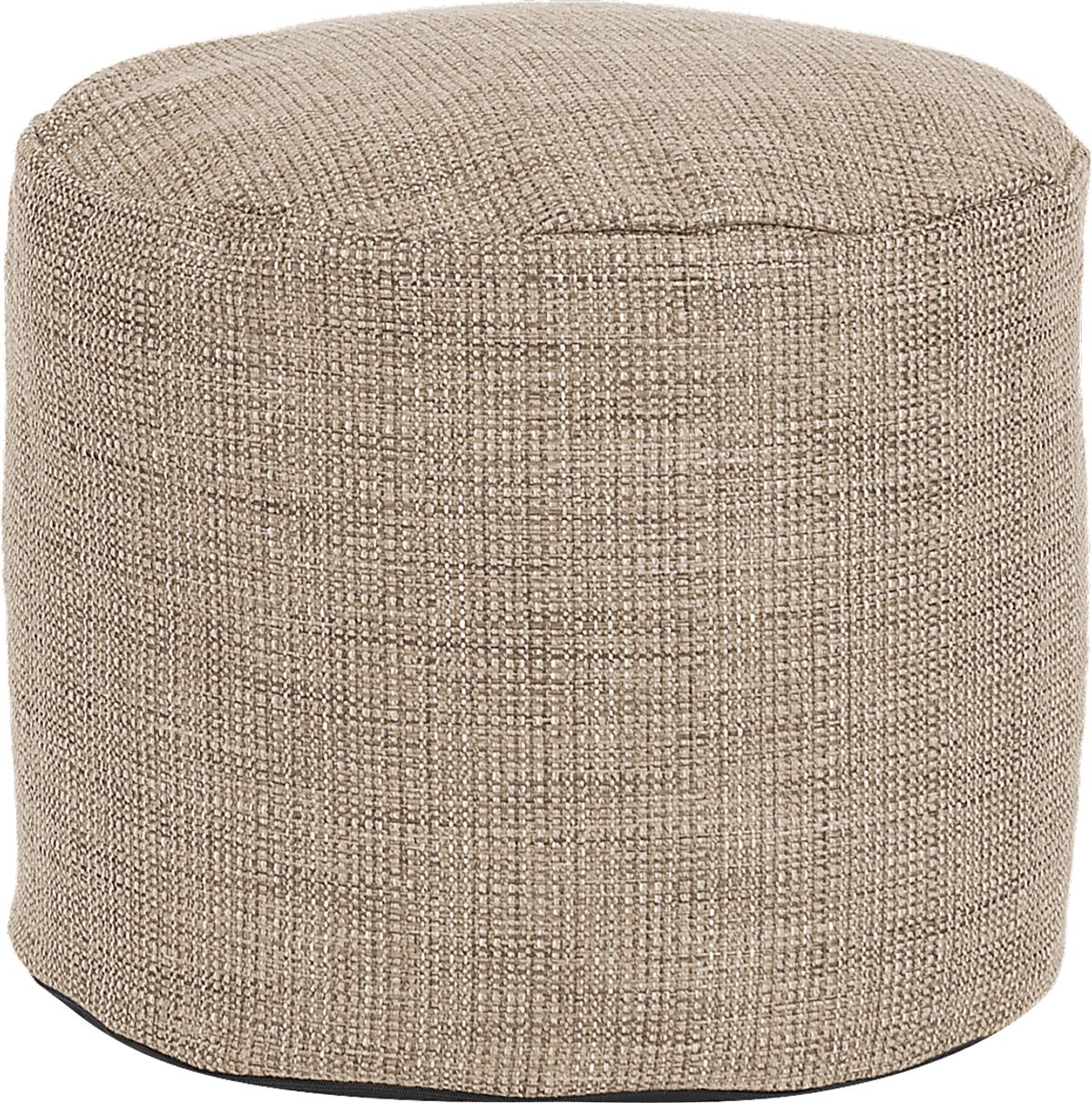 Trendwood Beige Pouf | Rooms to Go