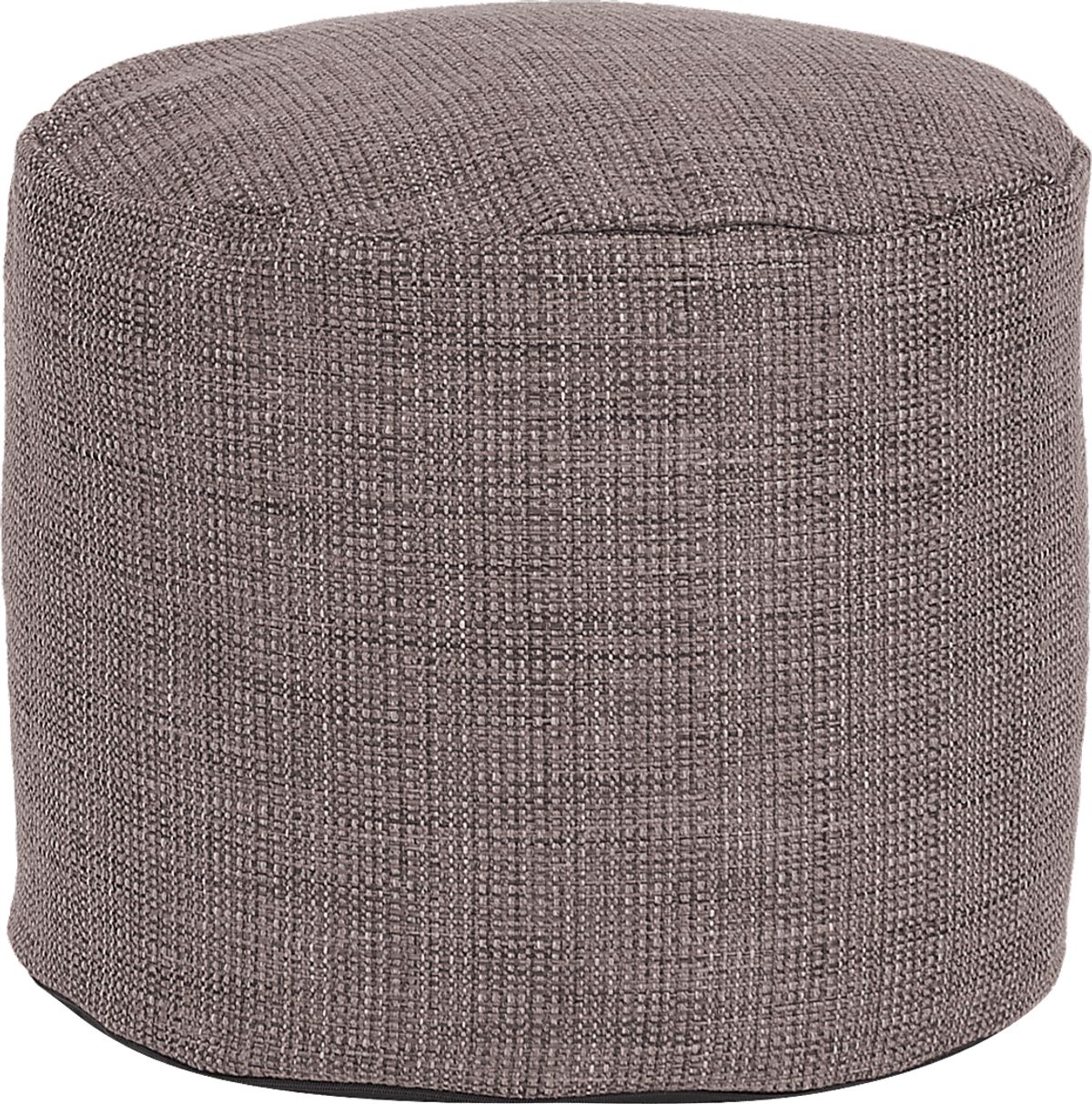 Trendwood Gray Pouf | Rooms to Go