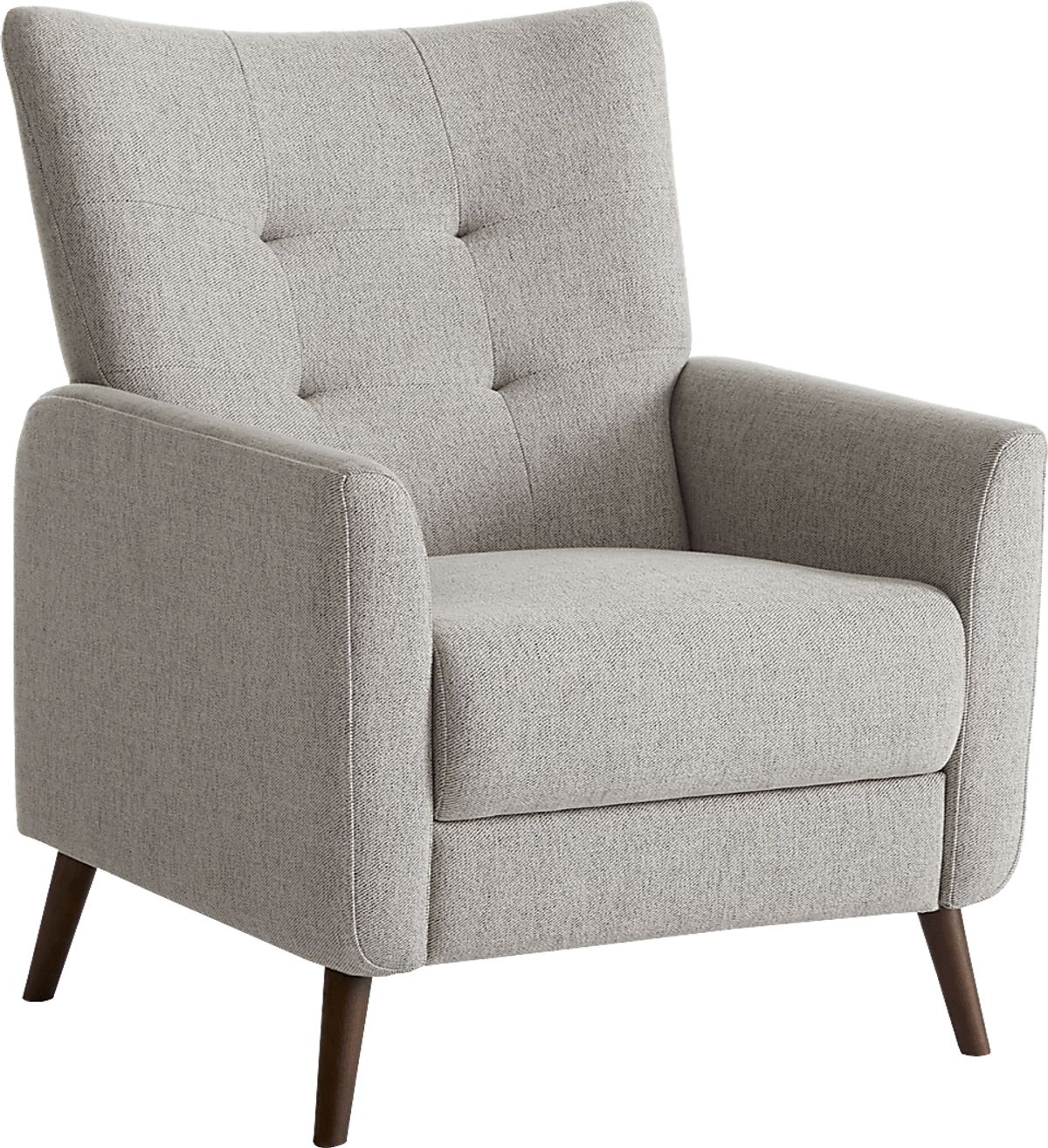 Tressa Lane Beige Textured Pushback Recliner | Rooms to Go