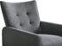 Tressa Lane Gray Textured Pushback Recliner - Rooms To Go