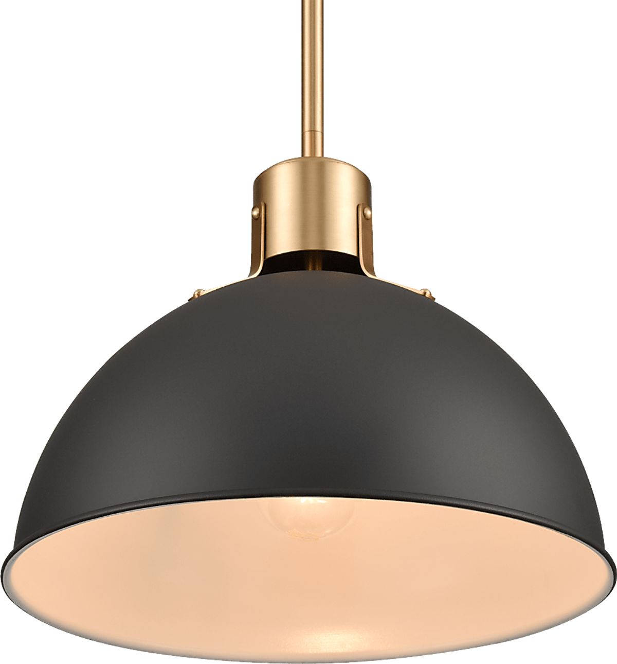 Trimaran Trail Gold Yellow Pendant | Rooms to Go