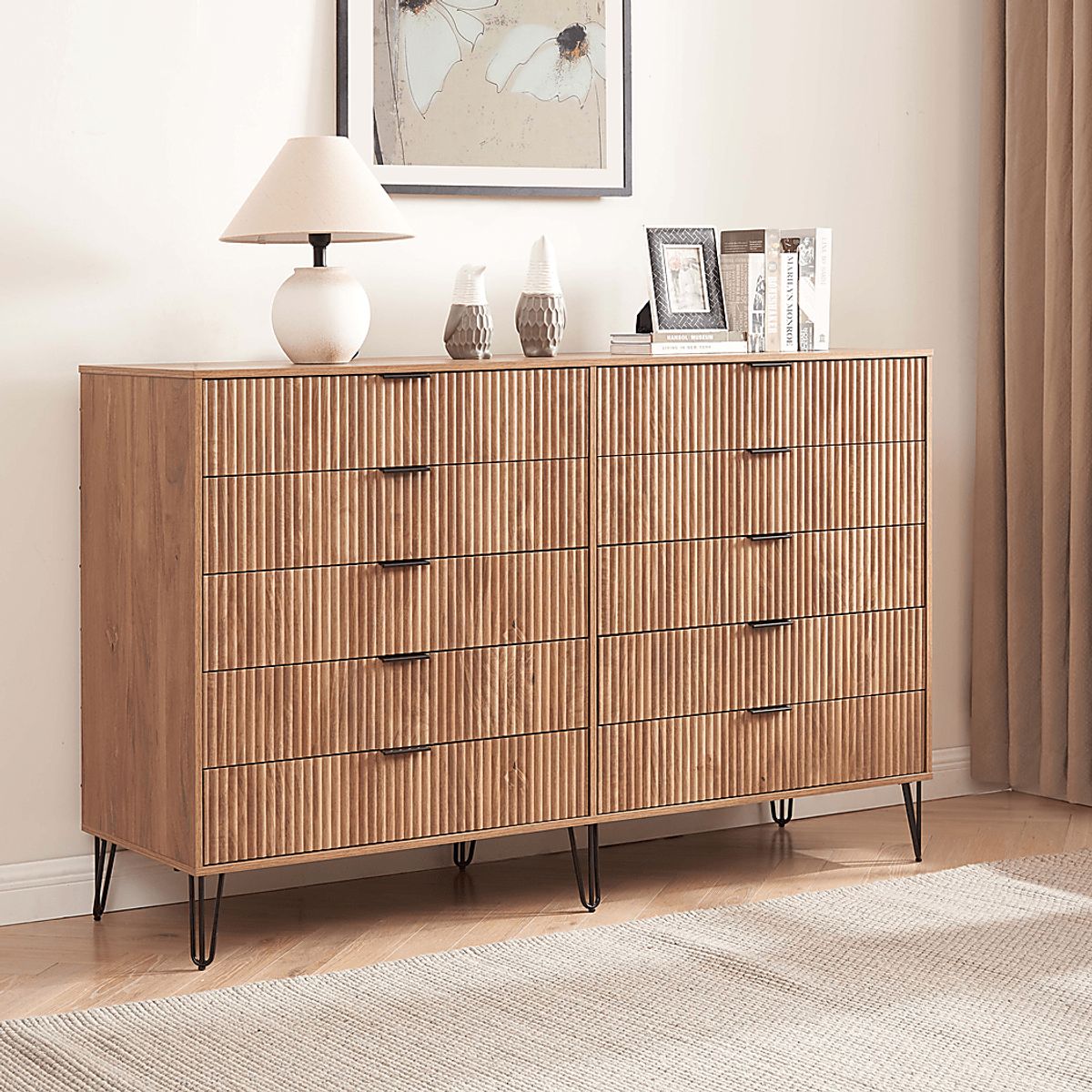 Trimper II Brown Dresser | Rooms to Go