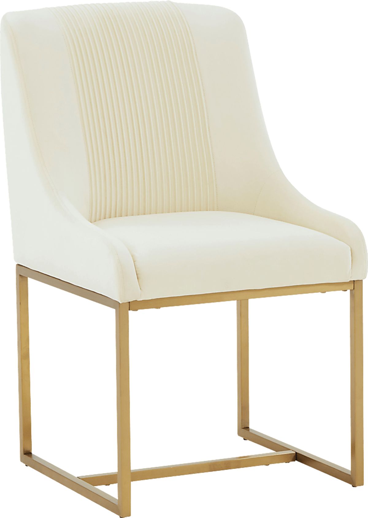 Trinculo Cream Beige Polyester Fabric Dining Chair | Rooms to Go