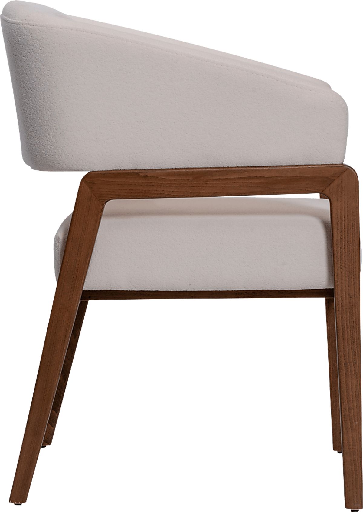 Trisha White Arm Chair | Rooms to Go