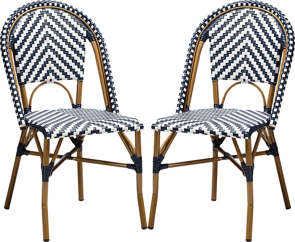 Trivoli Blue Colors Side Chair, Set Of 2 - Rooms To Go