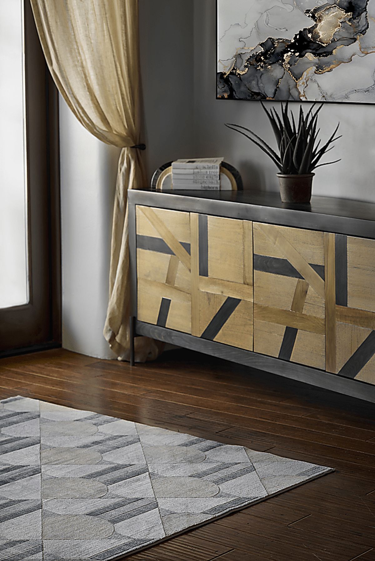 Tryst Blue Rugs | Rooms to Go