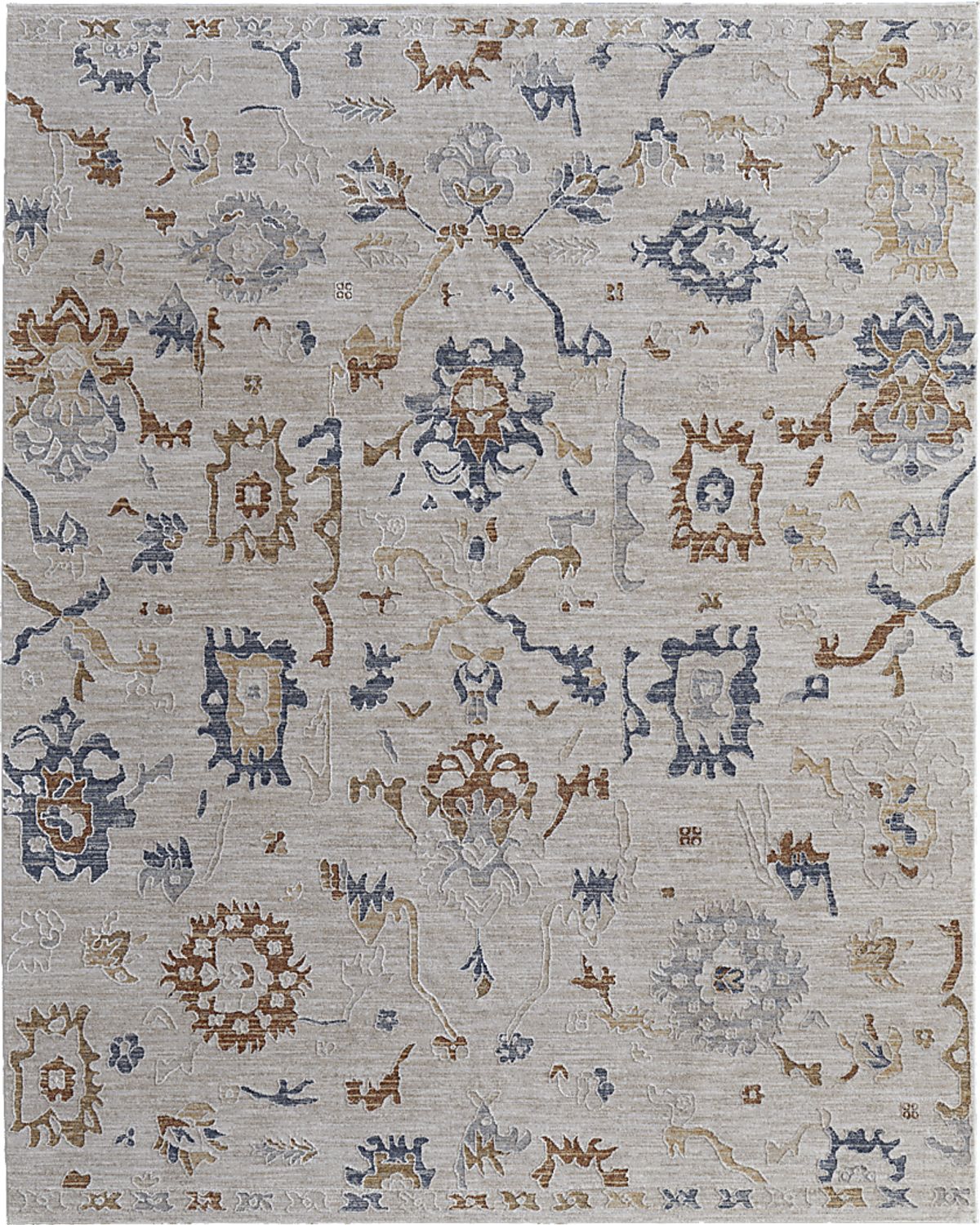 Tudama Blue,Gold,Ivory Beige,Blue,Yellow Rugs | Rooms to Go