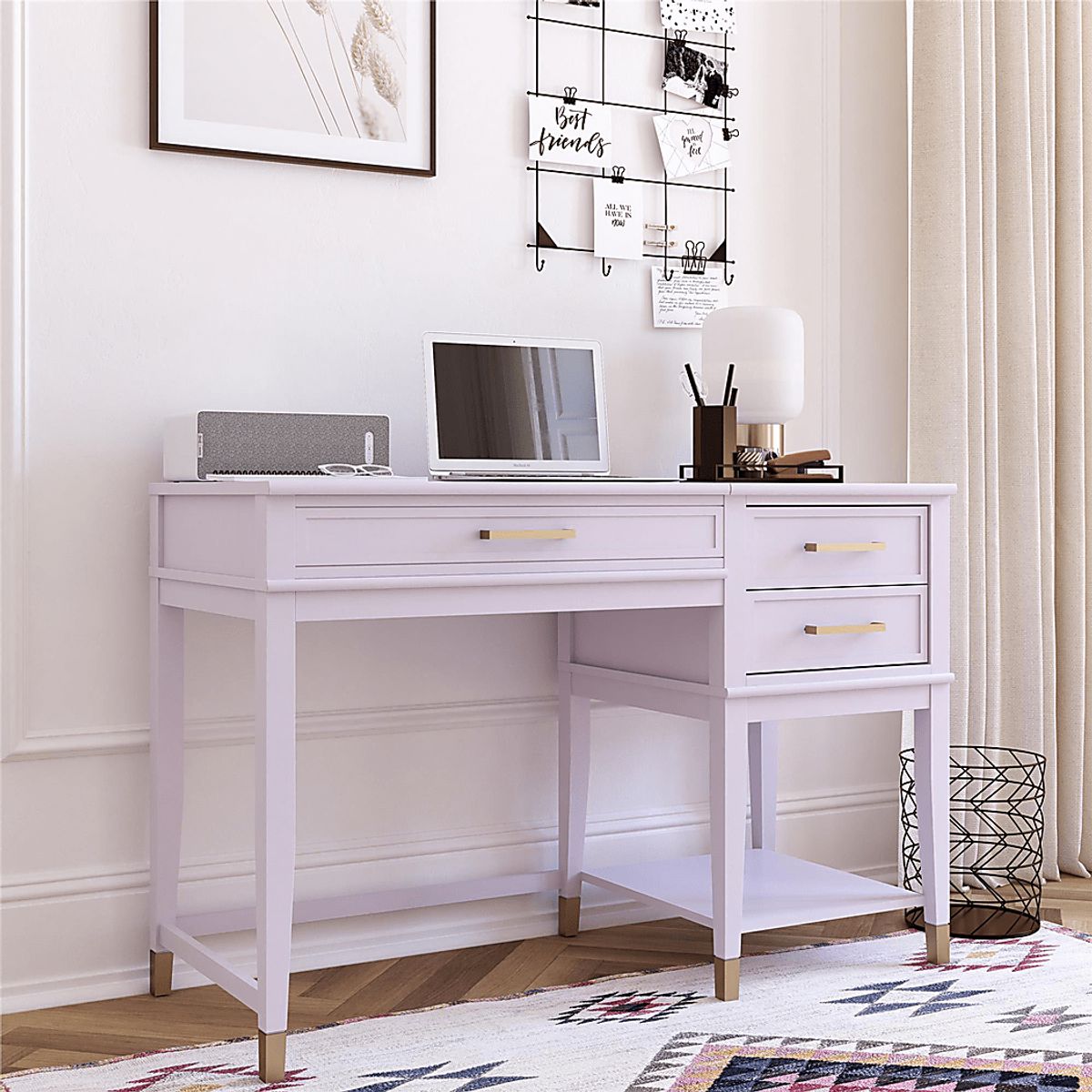 Tulagin Lavender Colors Lift-Top Desk | Rooms to Go