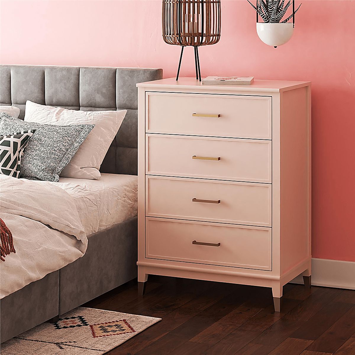 Tulagin Pink Colors Chest | Rooms to Go