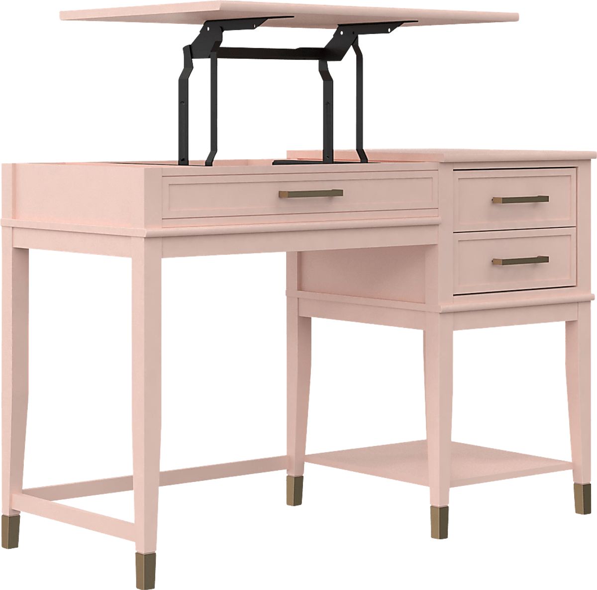 Tulagin Pink Colors Lift-Top Desk | Rooms to Go