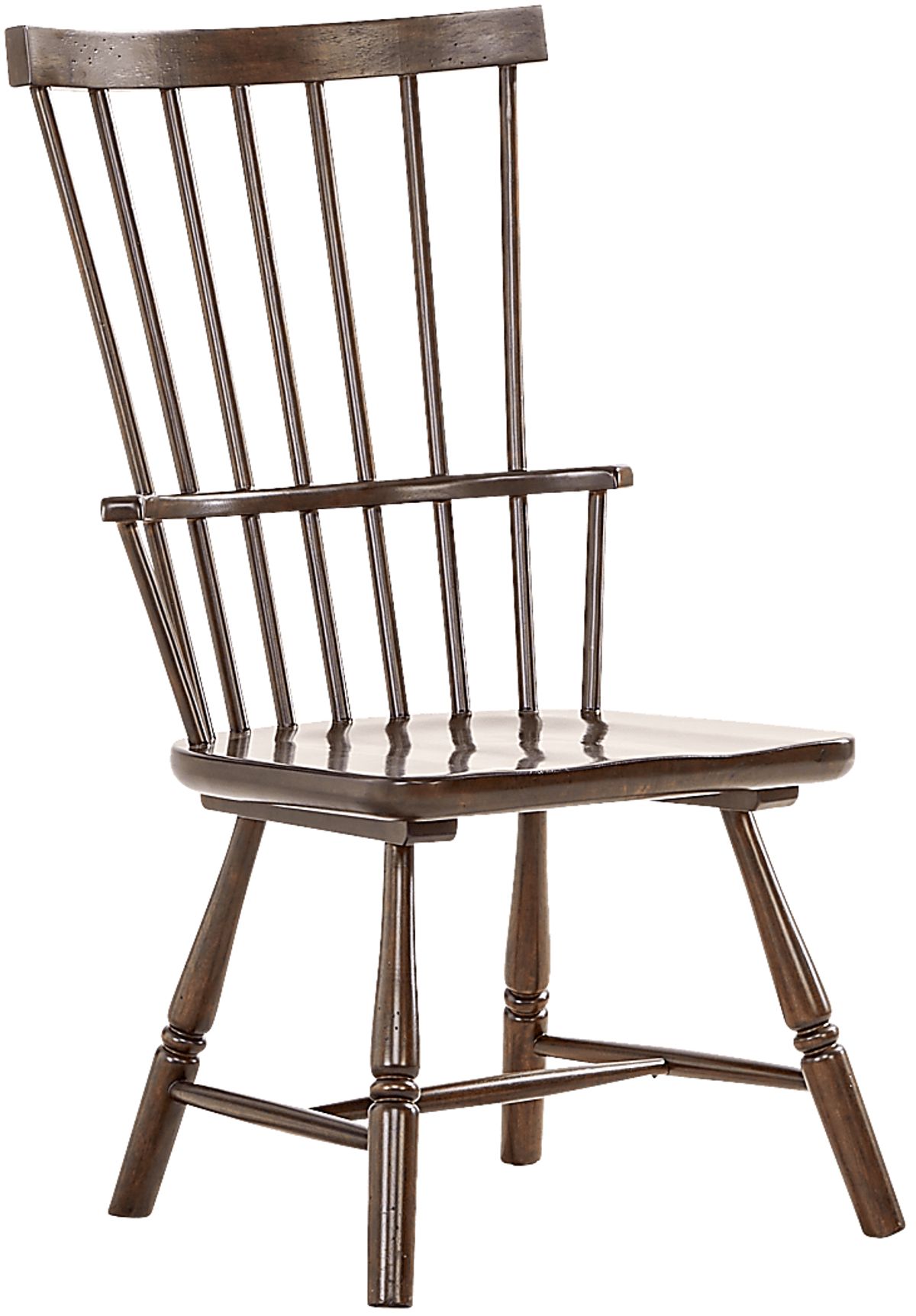 Tullius Brown Dark Wood Side Dining Chair | Rooms to Go