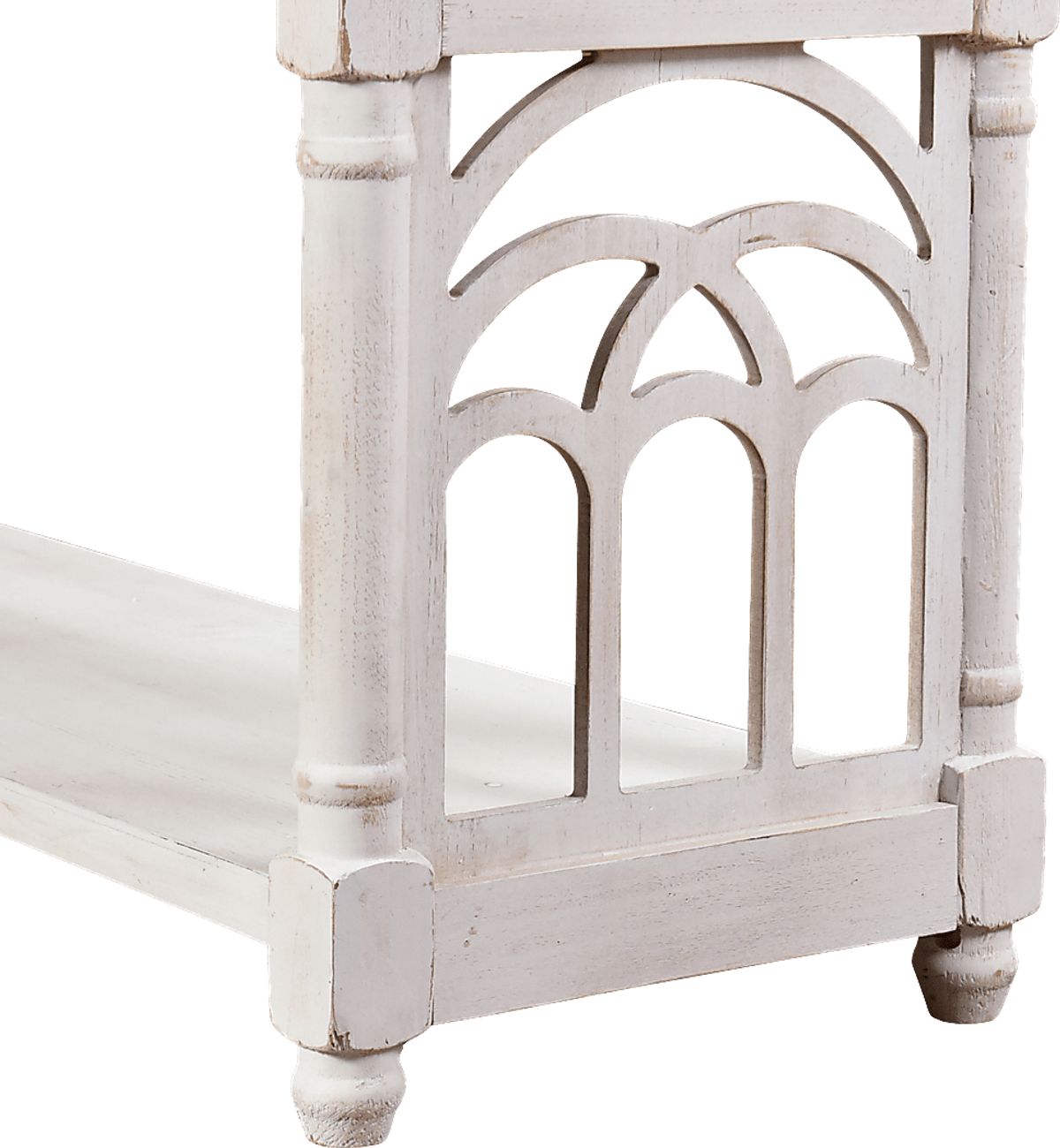Tyborne White Colors,White Console Table | Rooms to Go