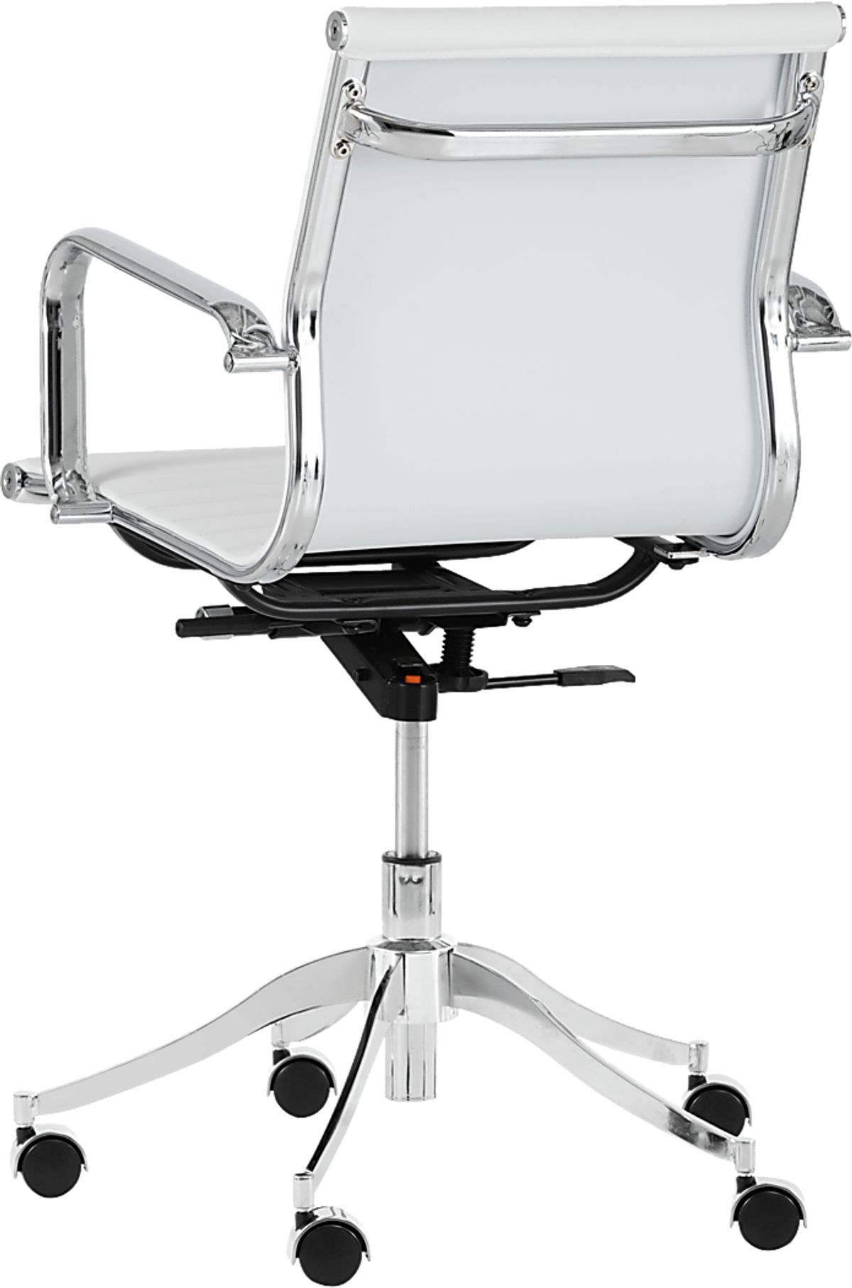 Tyler Place White Desk Chair | Rooms to Go