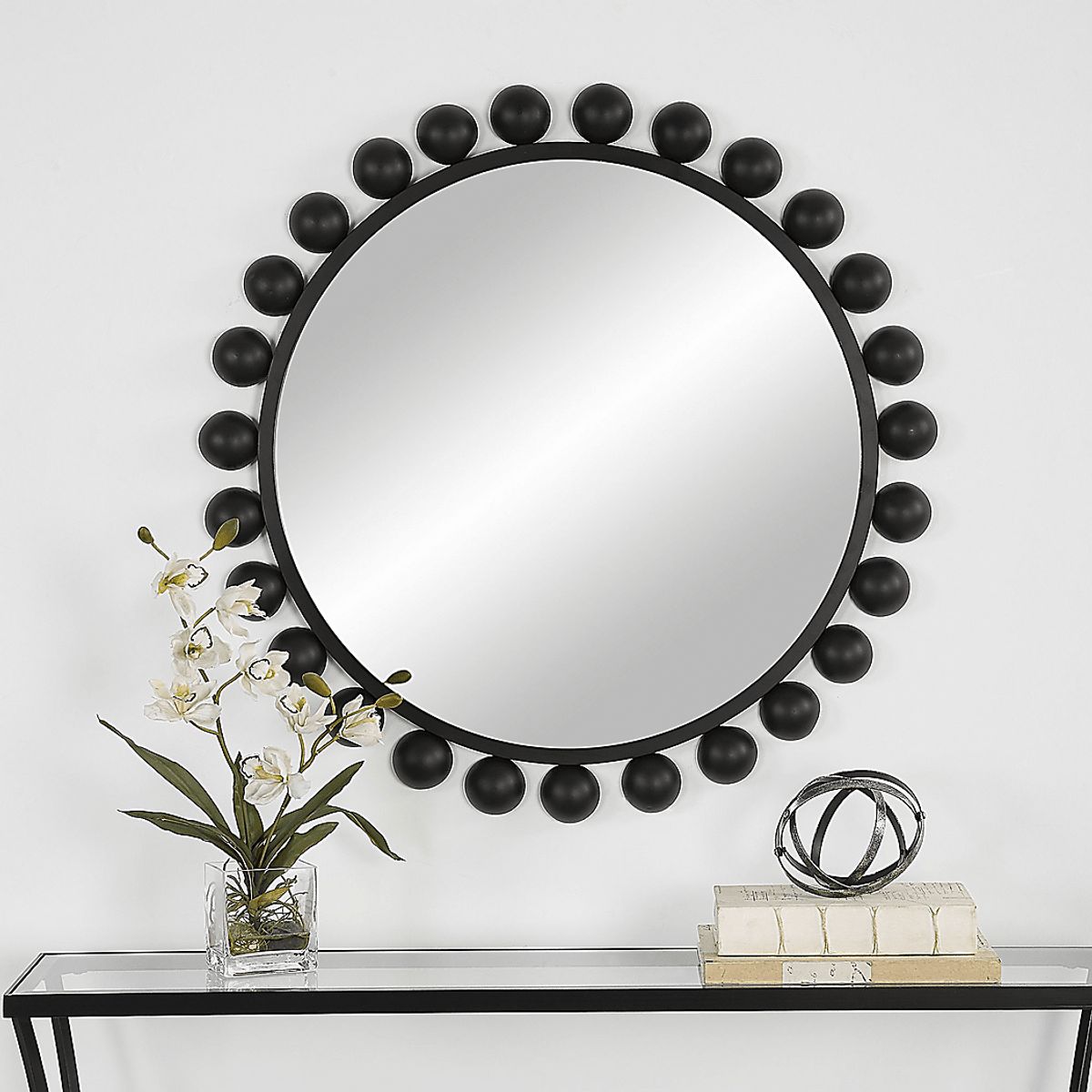 Tyse Black Black,Colors Mirror | Rooms to Go
