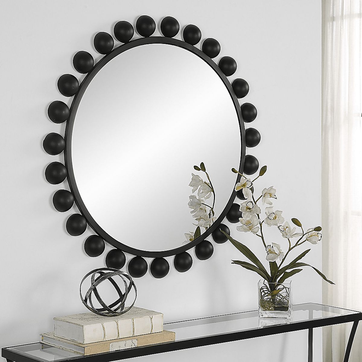 Tyse Black Black,Colors Mirror | Rooms to Go