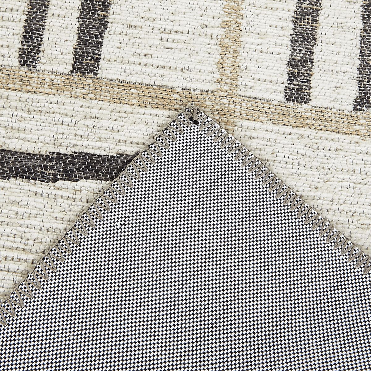 Uppas Cream Beige Rugs | Rooms to Go