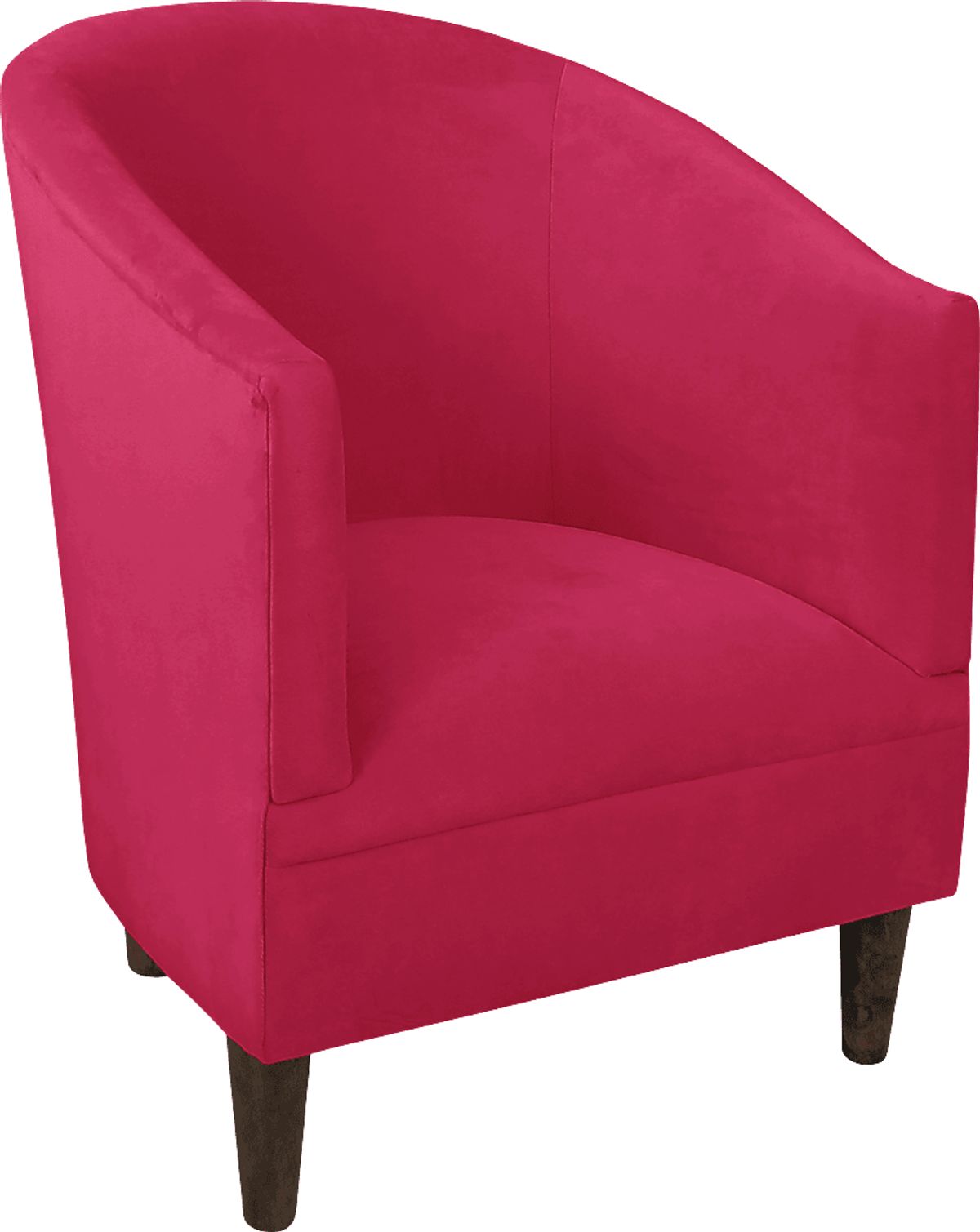 Vallie Pink Polyester Fabric Chair | Rooms to Go
