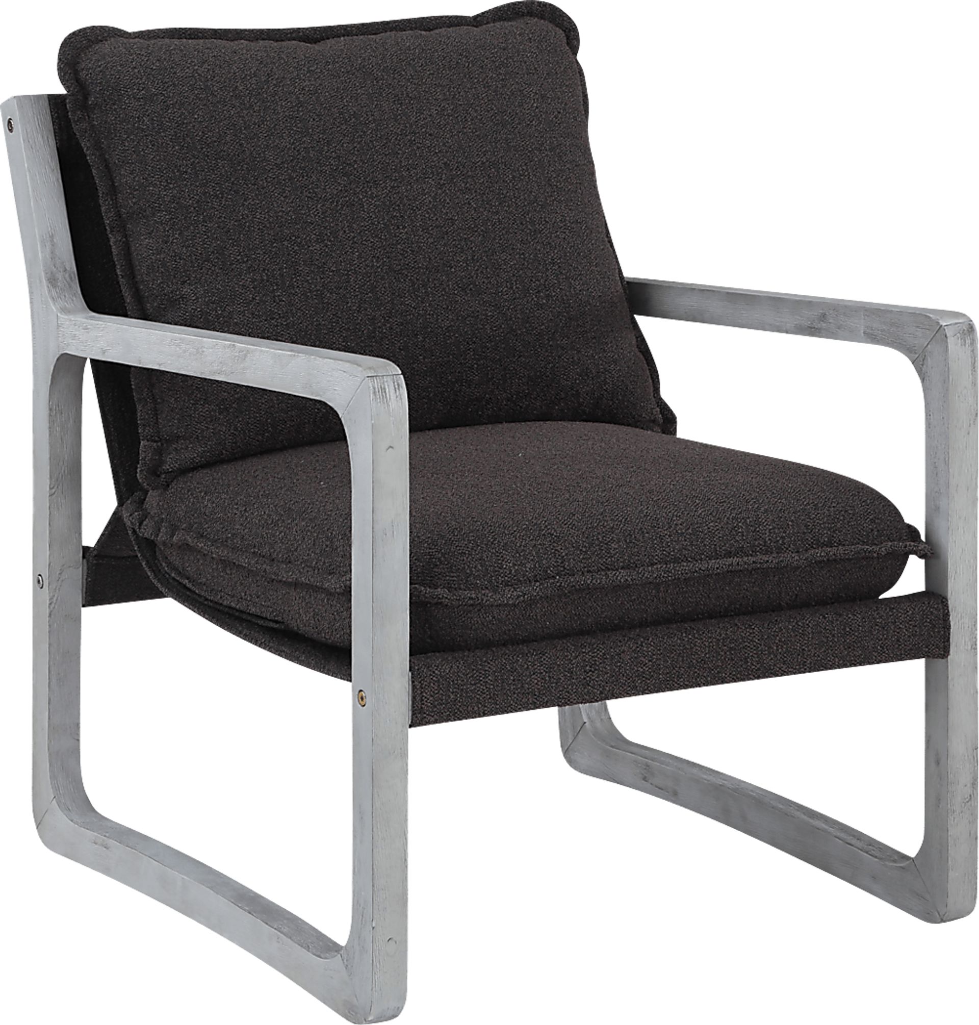 Valmere Black Polyester Fabric Accent Chair | Rooms to Go