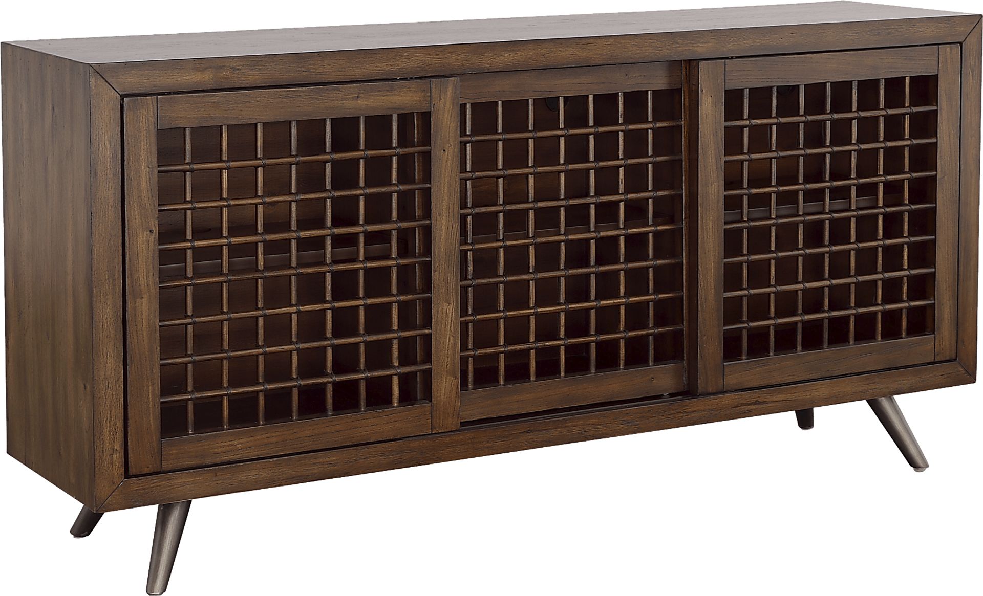 Vanardo Brown Dark Wood Sideboard | Rooms to Go