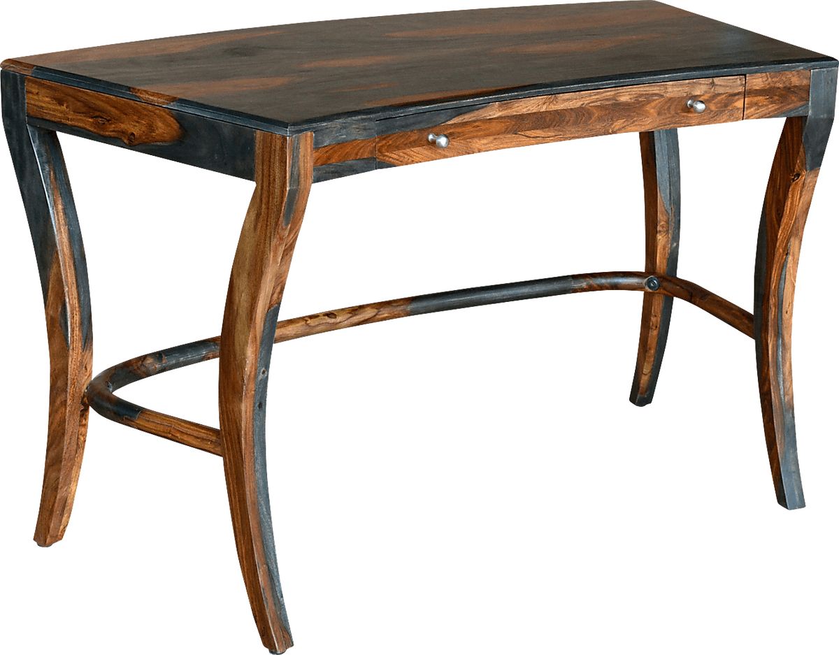 Vandermere Brown Dark Wood Desk | Rooms to Go