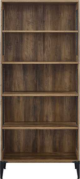 Vardall Barnwood Brown Bookcase | Rooms to Go