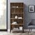 Vardall Barnwood Brown Bookcase - Rooms To Go