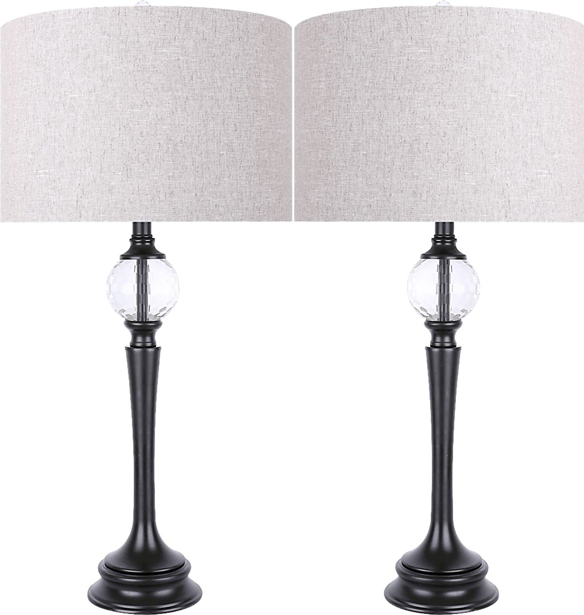 Varick Farm Bronze Metal Set Of 2 Table Lamps | Rooms to Go