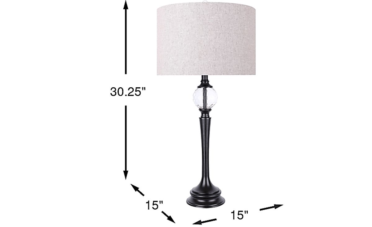 Varick Farm Bronze Metal Table Lamp | Rooms to Go