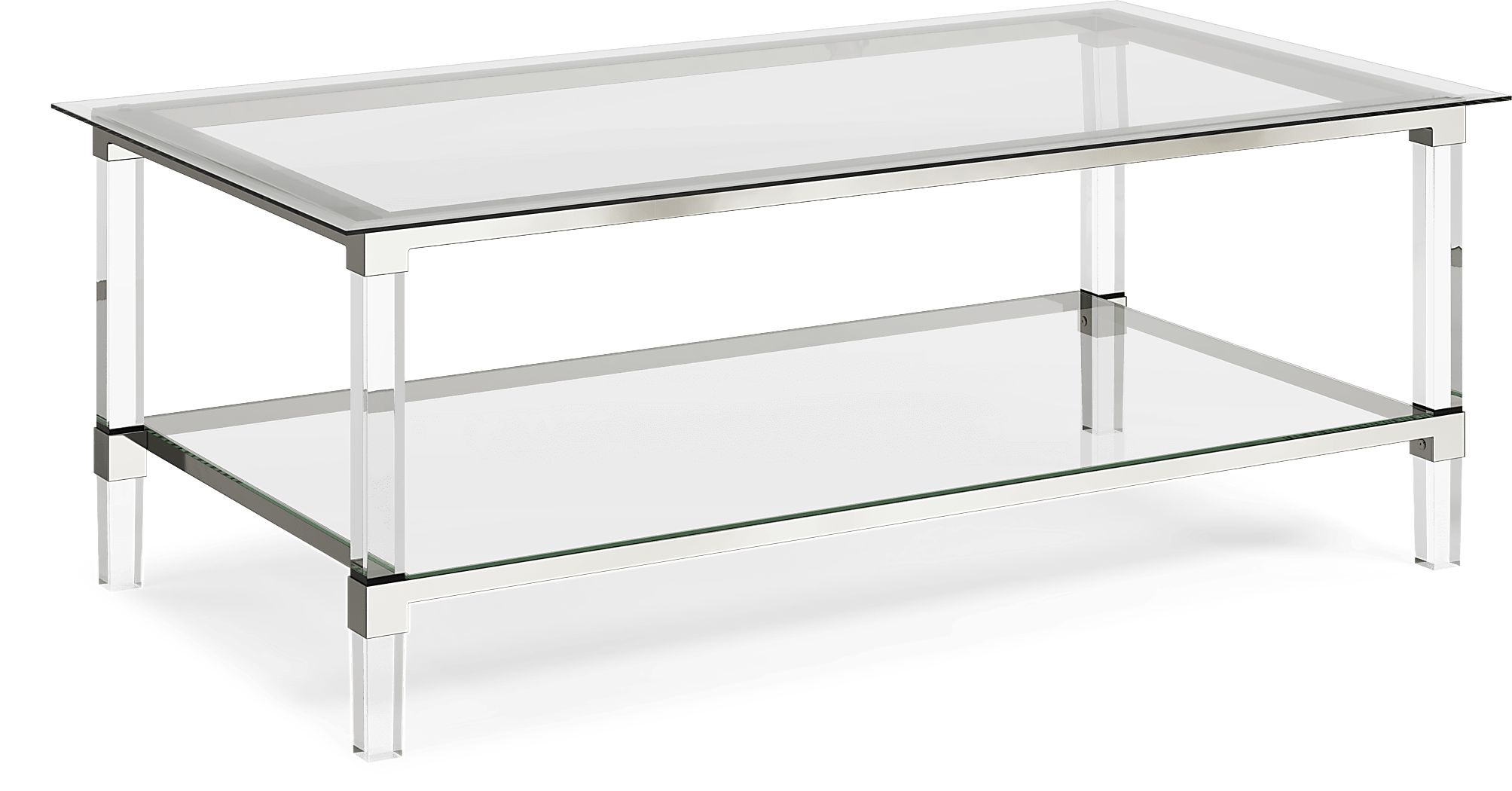 Varna Silver Rectangle Cocktail Table - Rooms To Go