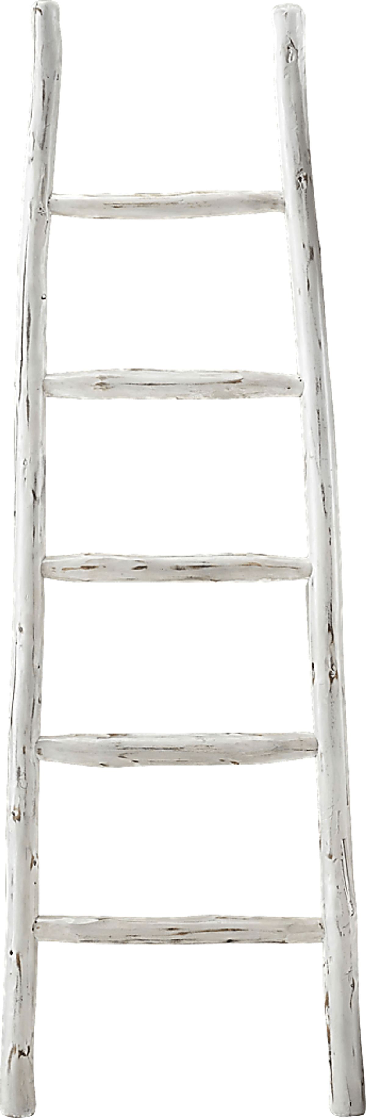 Vawter White Blanket Ladder | Rooms to Go