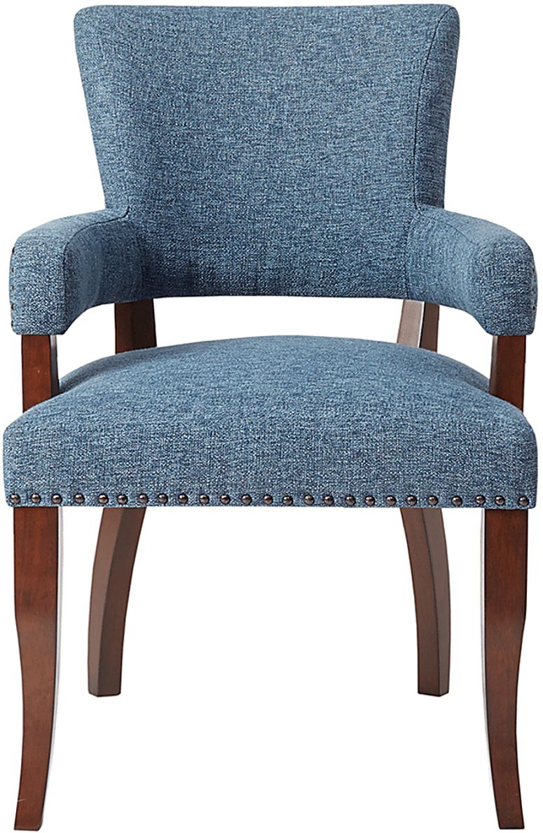 Venida Blue Arm Chair - Rooms To Go