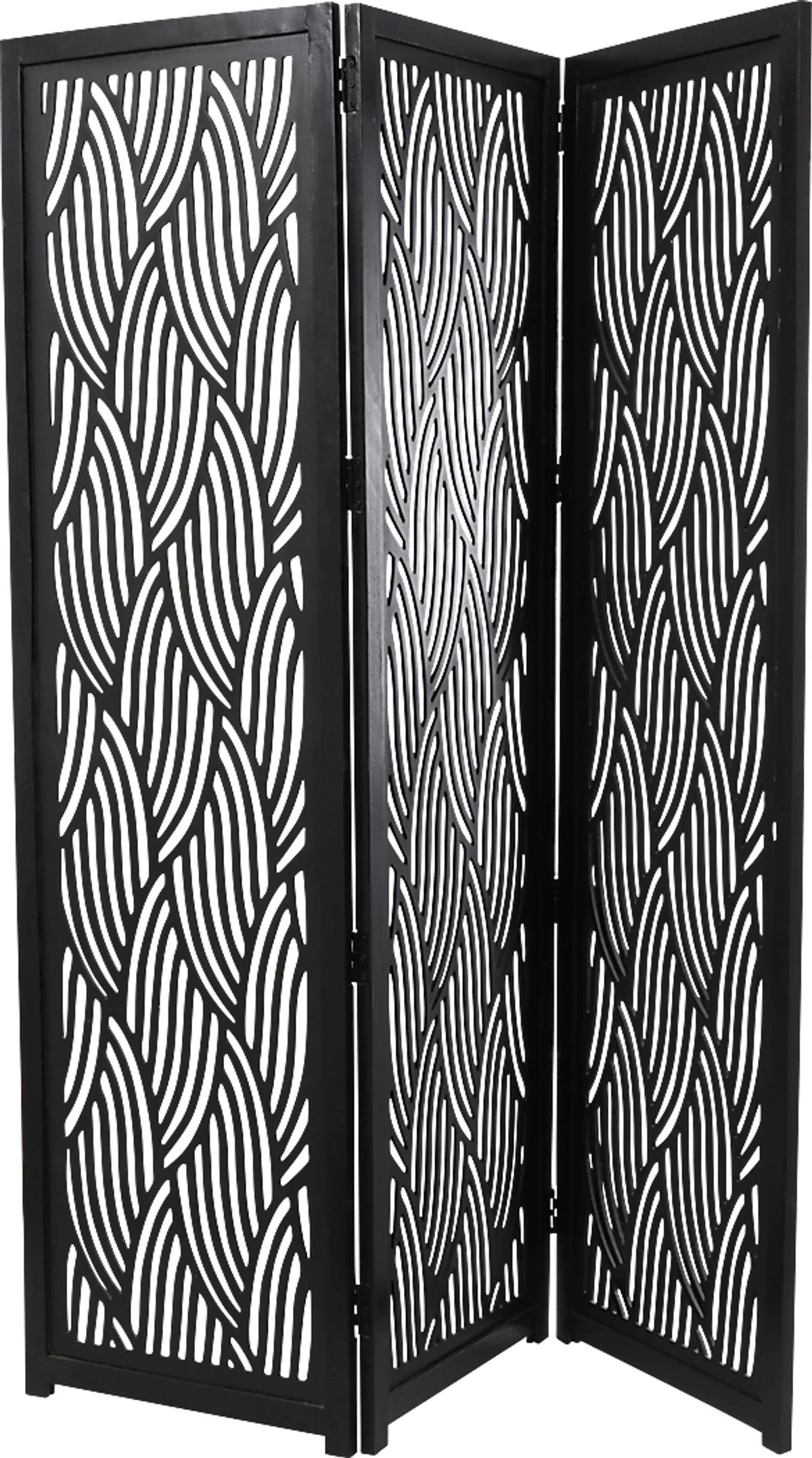 Mlily Vepion Black Black,Colors Room Screen | Rooms to Go